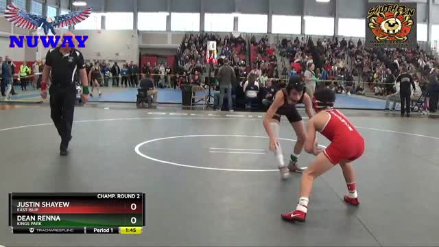 Justin Shayew (East Islip) vs Dean Renna (Kings Park)