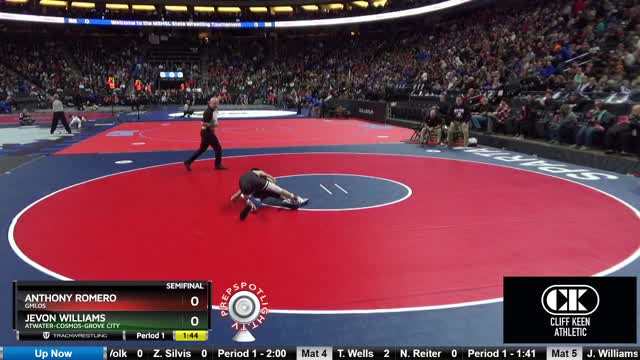 Jevon Williams (Atwater-Cosmos-Grove City) vs Anthony Romero (GMLOS)