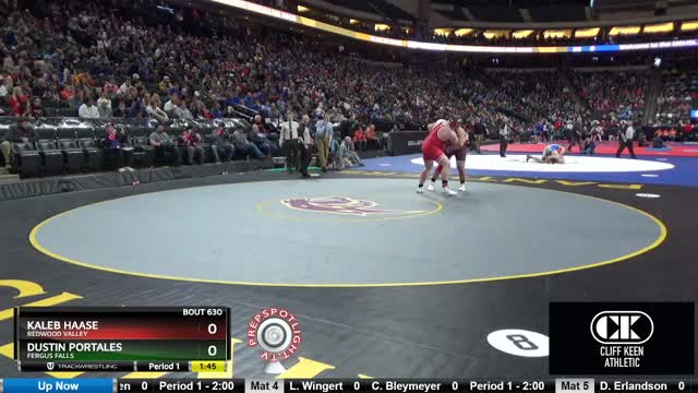 Kaleb Haase (Redwood Valley) vs Dustin Portales (Fergus Falls)