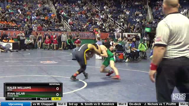 Ryan Sklar (Myers Park) vs Kaleb Williams (Apex)