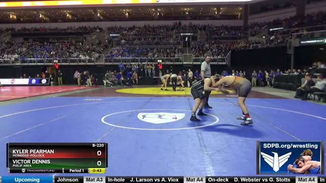 Victor Dennis (Philip Area) vs Kyler Pearman (Mobridge-Pollock)