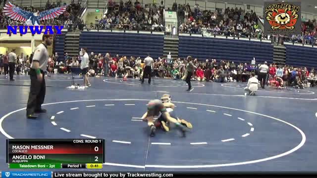 Mason Messner (Cocalico) vs Angelo Boni (Aliquippa)