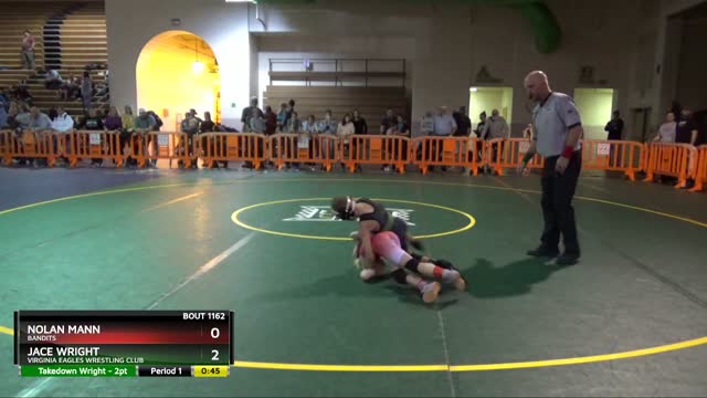 Jace Wright (Virginia Eagles Wrestling Club) vs Nolan Mann (Bandits)