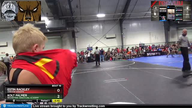 Kolt Palmer (Roundtree Wrestling Academy) vs Estin Rackley (Oakleaf ...