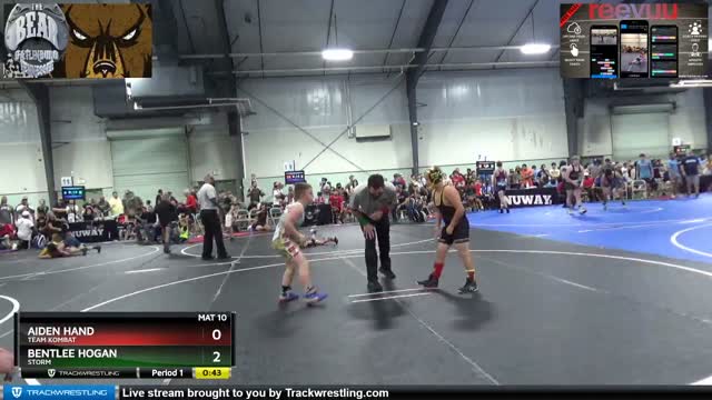 Bentlee Hogan (Storm) vs Aiden Hand (team kombat)