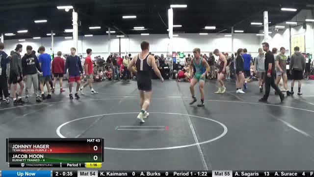 Johnny Hager (Team Nauman Purple) vs Jacob Moon (Burnett Trained)