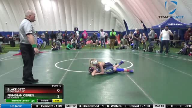 Finnegan OBrien (NY Bombers) vs Blake Getz (Legacy Blue)