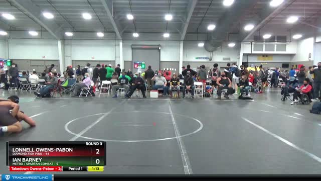 Lonnell Owens-Pabon (Diamond Fish Pink) vs Ian Barney (Metro / Spartan ...