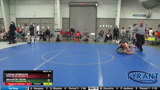 Logan Robinson (Heavy Hitting Hammers) vs Brandon Dean (Este Built ...