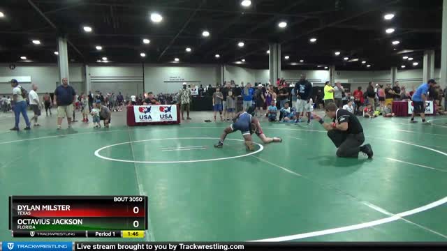 Dylan Milster (Texas) vs Octavius Jackson (Florida)
