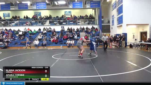 Amara Corsbie (Washington CH) vs Alaina Jackson (Minerva)