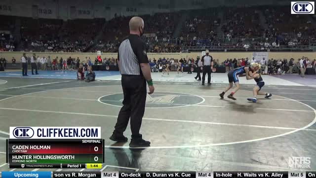 Hunter Hollingsworth (Edmond North) vs Caden Holman (Choctaw)