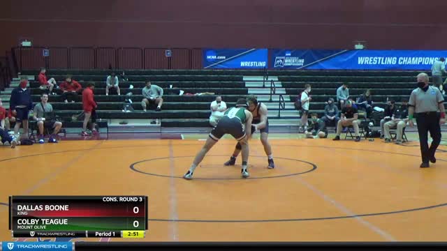 Colby Teague (Mount Olive) vs Dallas Boone (King)
