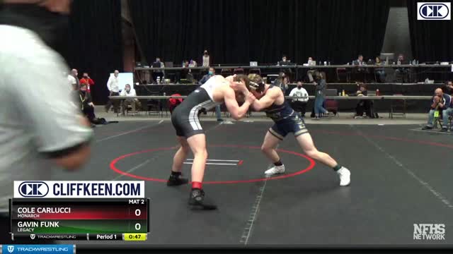 Cole Carlucci (Monarch) vs Gavin Funk (Legacy)
