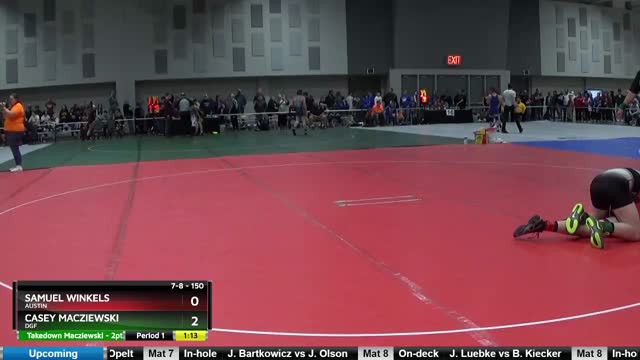 Samuel Winkels (Austin) vs Casey Macziewski (DGF)