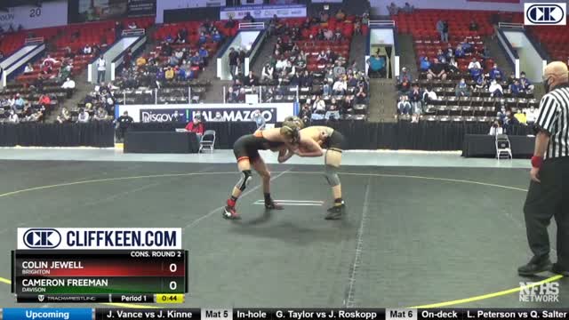 Cameron Freeman (Davison) vs Colin Jewell (Brighton)