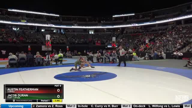 Jacob Duran (Fort Lupton) vs Austin Featherman (Cortez)