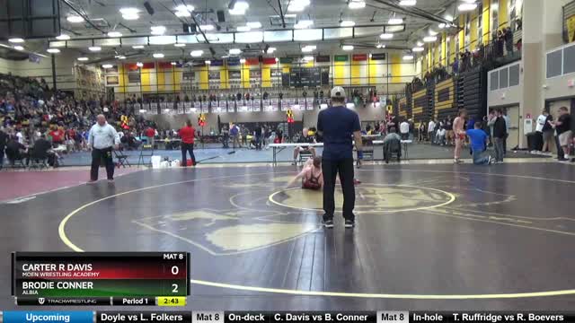 Carter R Davis (Moen Wrestling Academy) vs Brodie Conner (Albia)