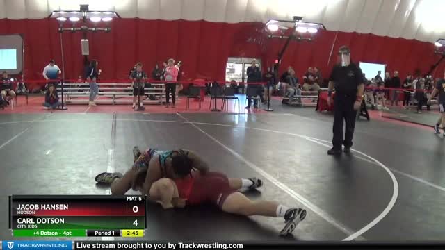 Jacob Hansen (Hudson) vs Carl Dotson (City Kids)