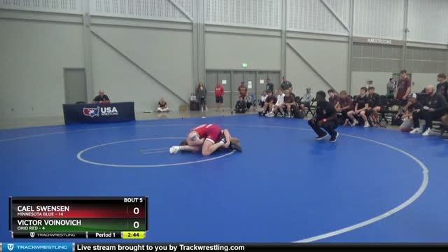 Cael Swensen (Minnesota Blue) vs Victor Voinovich (Ohio Red)
