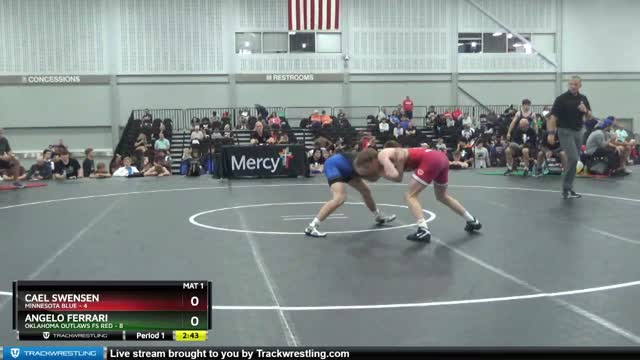 Cael Swensen (Minnesota Blue) vs Angelo Ferrari (Oklahoma Outlaws FS Red)