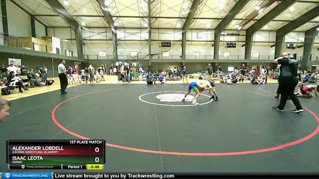 Alexander Lobdell (Ascend Wrestling Academy) vs Isaac Leota (NWWC)