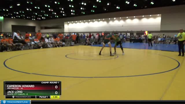 Jace Long (Adams City Eagles) vs Cameron Howard (Wellington)