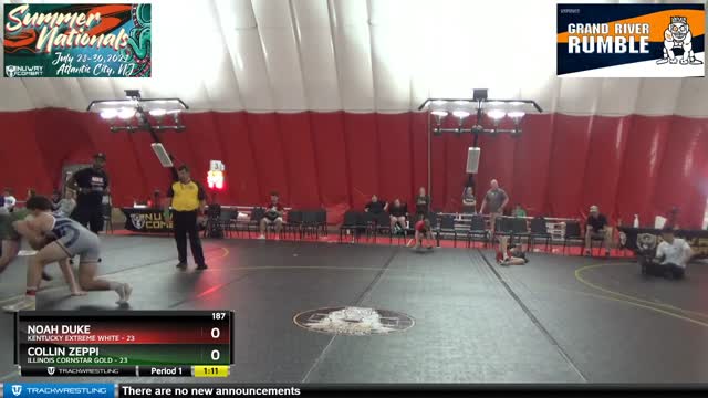 Noah Duke (Kentucky Extreme White) vs Collin Zeppi (Illinois Cornstar Gold)