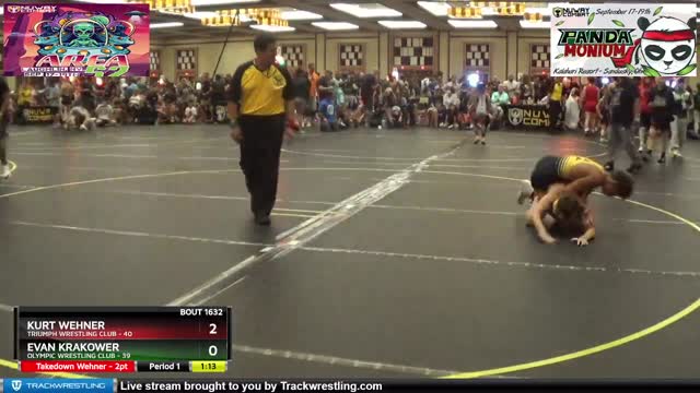 Kurt Wehner (Triumph wrestling club) vs Evan Krakower (Olympic ...