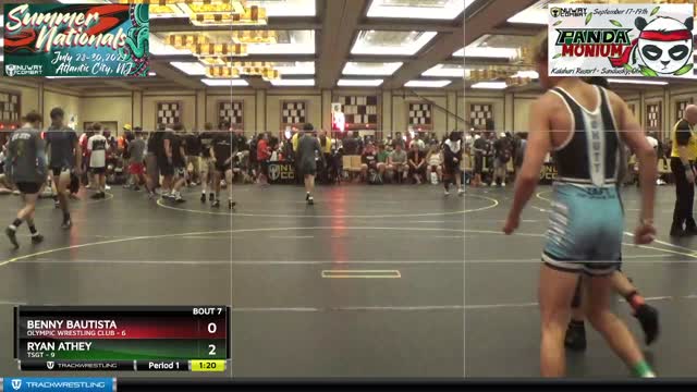 Ryan Athey (TSGT) vs Benny Bautista (Olympic Wrestling Club)