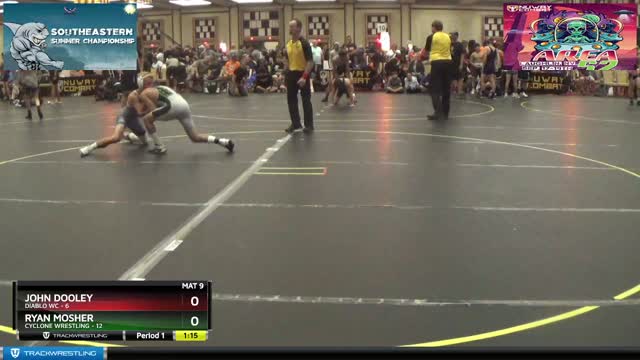 Ryan Mosher (Cyclone Wrestling) vs John Dooley (Diablo WC)