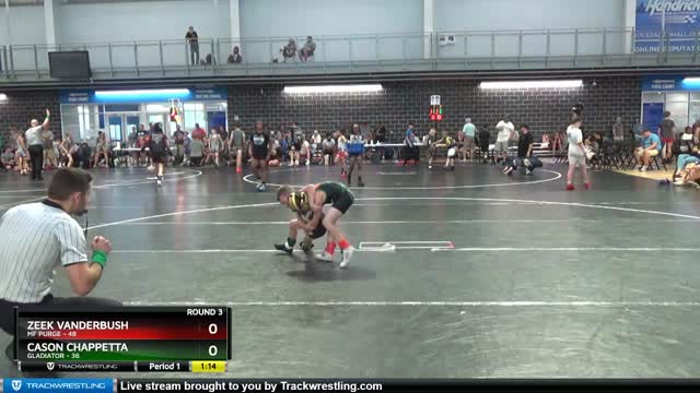 Cason Chappetta (Gladiator) vs Zeek Vanderbush (MF Purge)