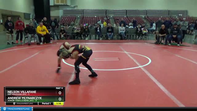 Nelson Villafane (Mat Assassins (PA)) vs Andrew Mlynarczyk (Junior ...