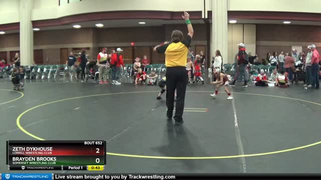 Zeth Dykhouse (Lowell Wrestling Club) vs Brayden Brooks (Somerset ...