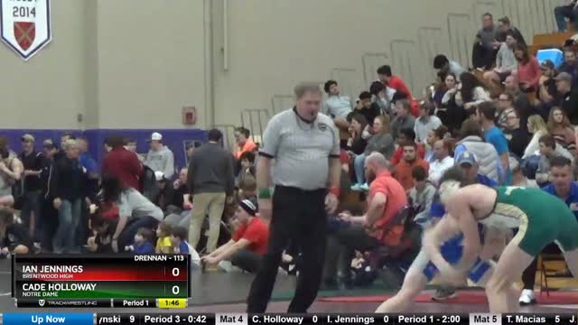 Cade Holloway (Notre Dame) vs Ian Jennings (Brentwood High)