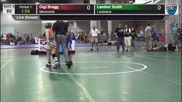 Gigi Bragg (Minnesota) vs Landon Smith (Louisiana)