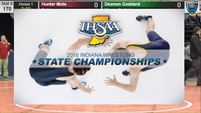 Dezmen Goddard (Warren Central) vs Hunter Mote (Delphi)