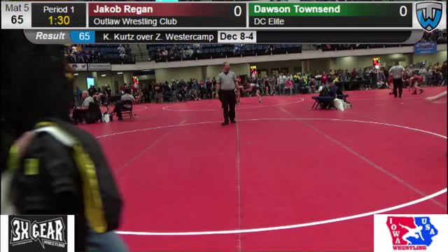 Dawson Townsend (DC Elite) vs Jakob Regan (Outlaw Wrestling Club)