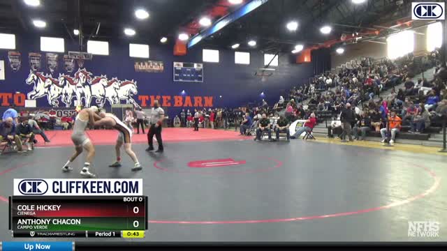 Anthony Chacon (Campo Verde) vs Cole Hickey (Cienega)