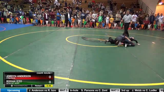 Jordyn Anderson (Poquoson) vs Roman Izzo (Newport News)