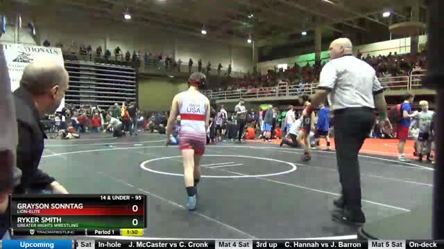 Ryker Smith (Greater Hights Wrestling ) vs Grayson Sonntag (Lion-Elite)