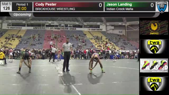 Cody Pester (BRICKHOUSE WRESTLING) vs Jason Landing (Indian Creek Mafia)
