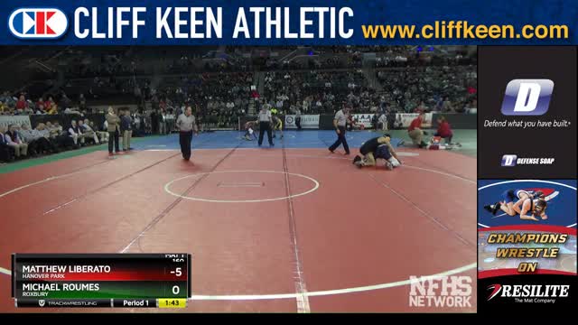 Matthew Liberato (Hanover Park) vs Michael Roumes (Roxbury)