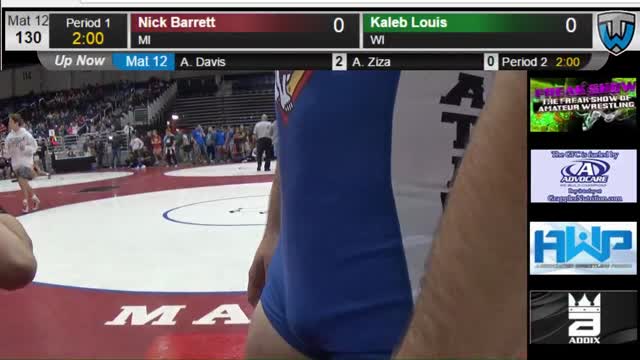 Kaleb Louis (WI) vs Nick Barrett (MI)