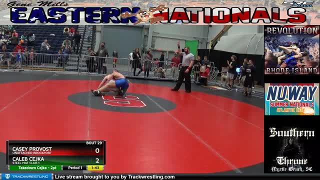 Casey Provost (Team Peacock) vs Caleb Cejka (Steel Mat Club 1)