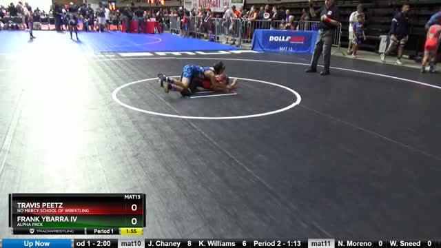 Travis Peetz (No Mercy School Of Wrestling) vs Frank Ybarra iv (Alpha Pack)