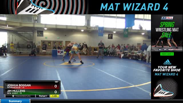 Joshua Boggan (Michigan Blue) vs Jim Mullens (New Jersey)