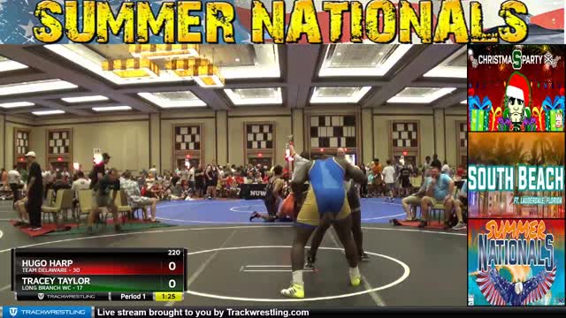 Tracey Taylor (Long Branch WC) vs Hugo Harp (Team Delaware)