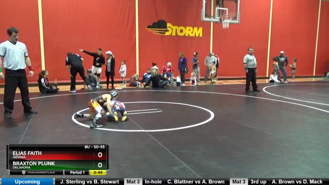 Braxton Plunk (Oklahoma) vs Elias Faith (Indiana)