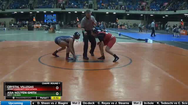 Asia Nguyen-Smith (West Chicago) vs Crystal Villegas (Grant Community ...